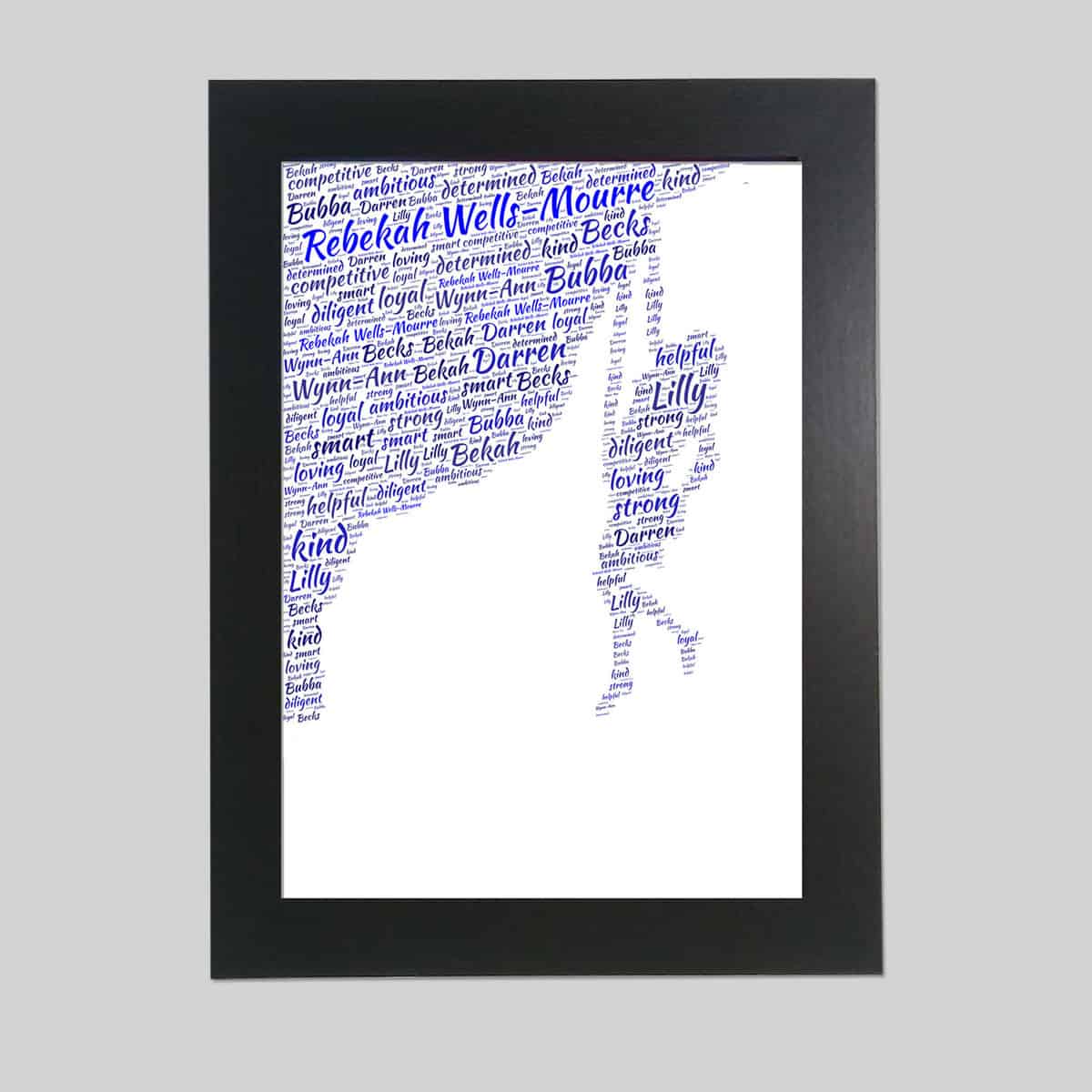 Climber word art print | word art prints - word art app