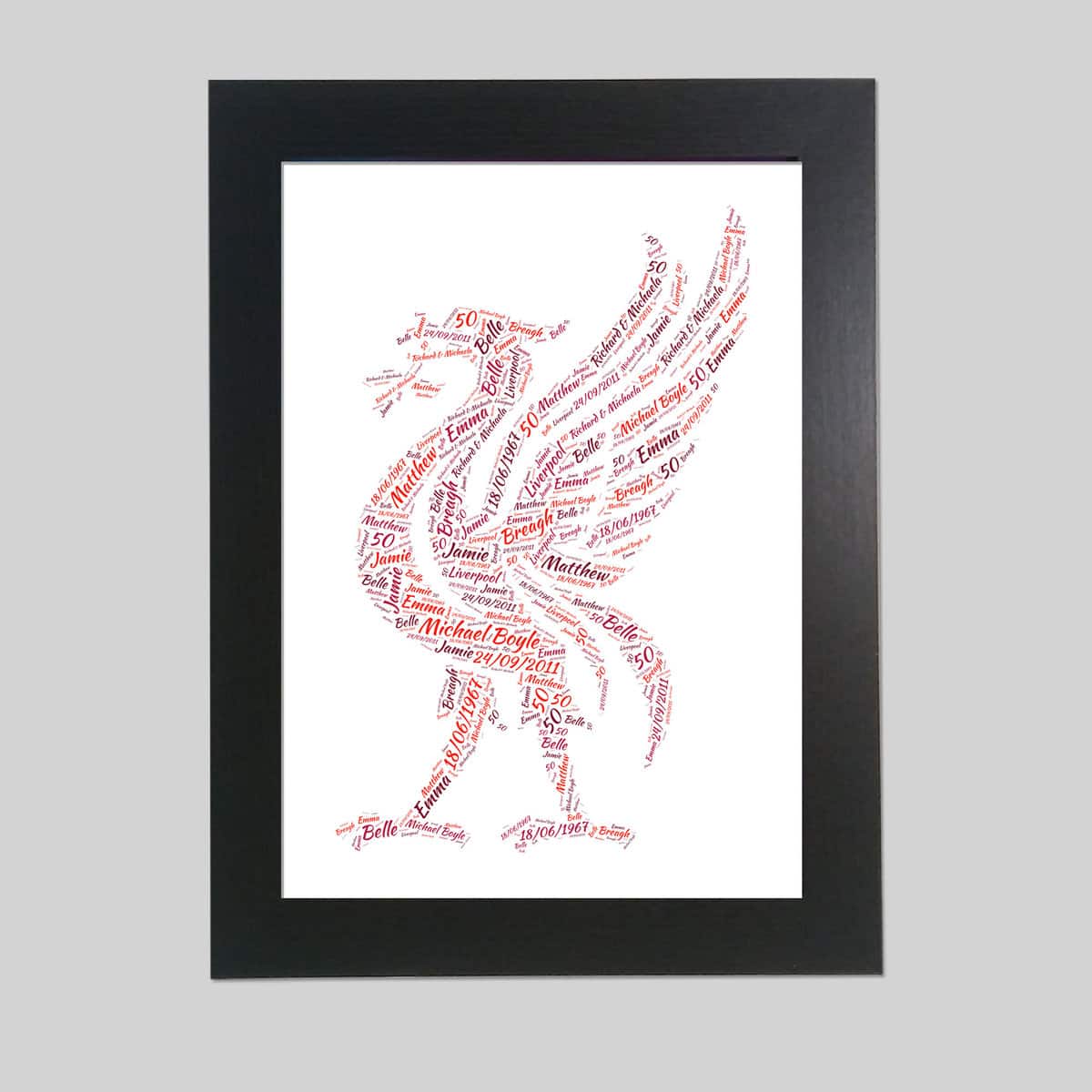 Copy of liverpool | Word Art Prints - Word Art App
