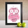 Owl word art print | Word Art Prints - Word Art App