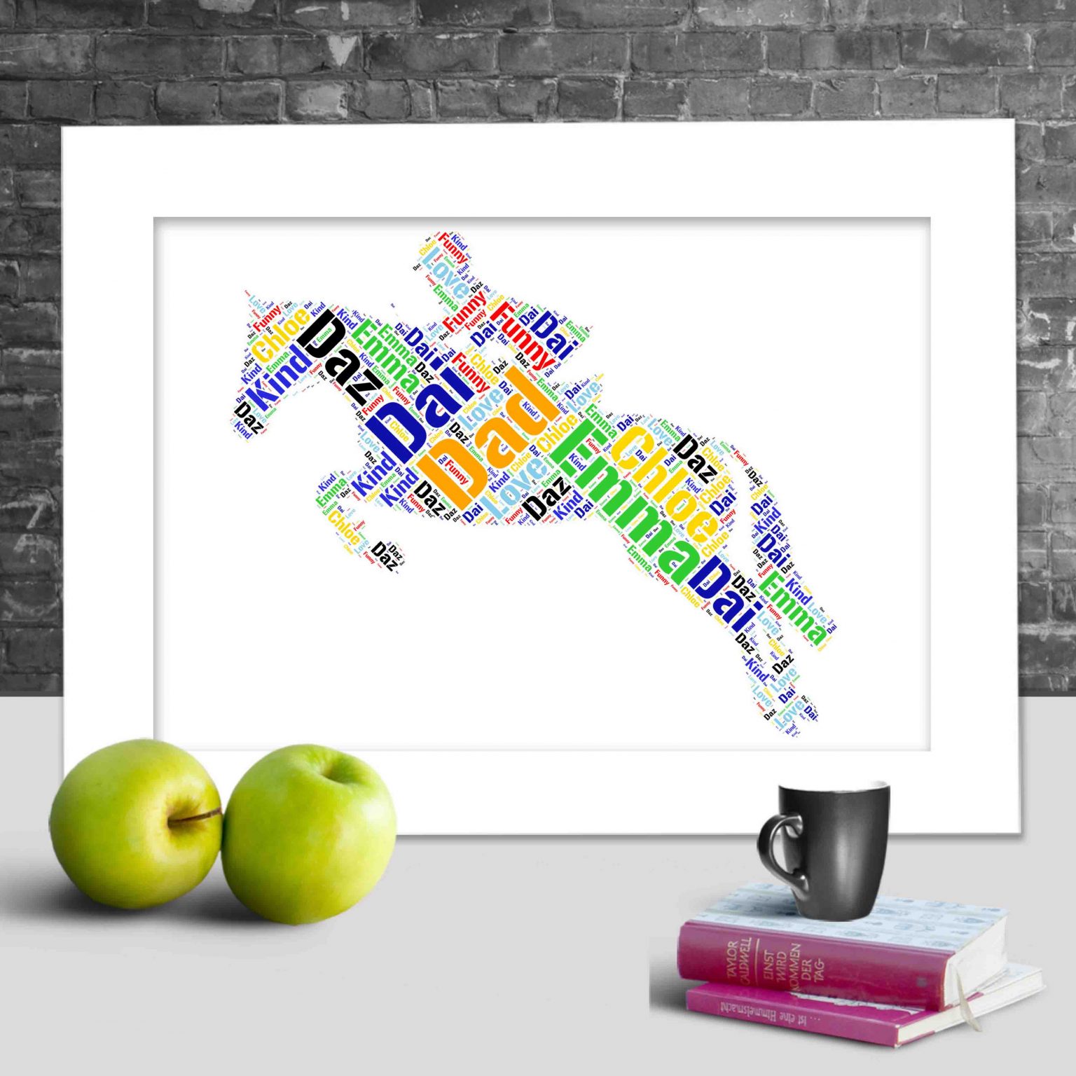 Horse Riding word art print - Word Art Prints - Word Art App