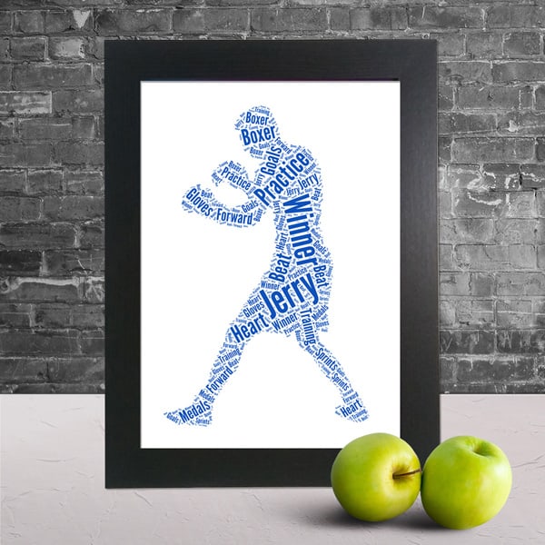 boxer | Word Art Prints - Word Art App