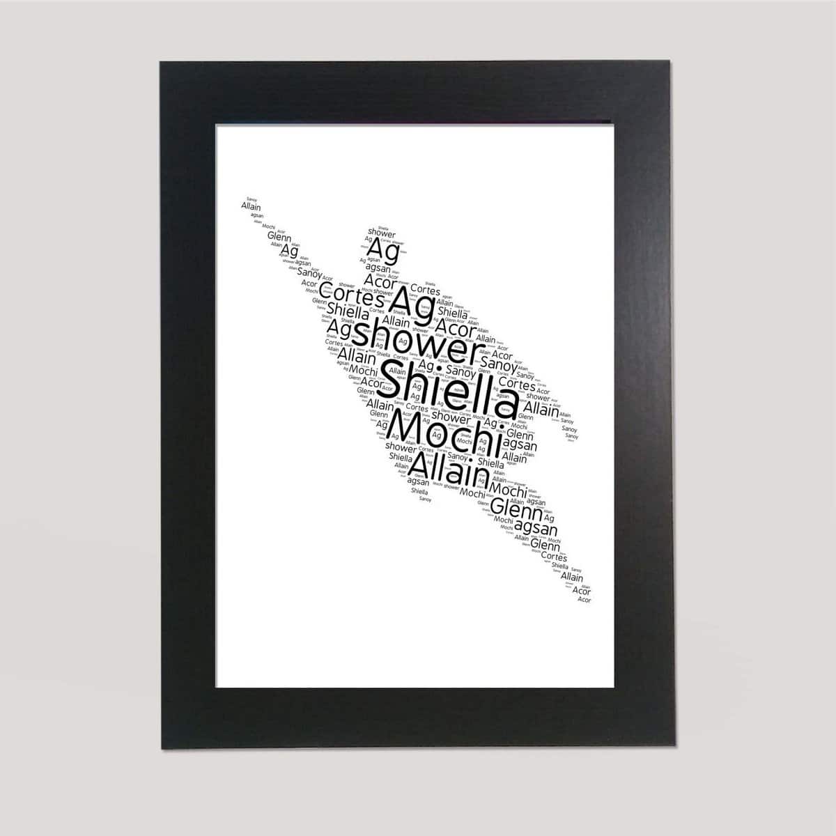 superman_frame | Word Art Prints - Word Art App
