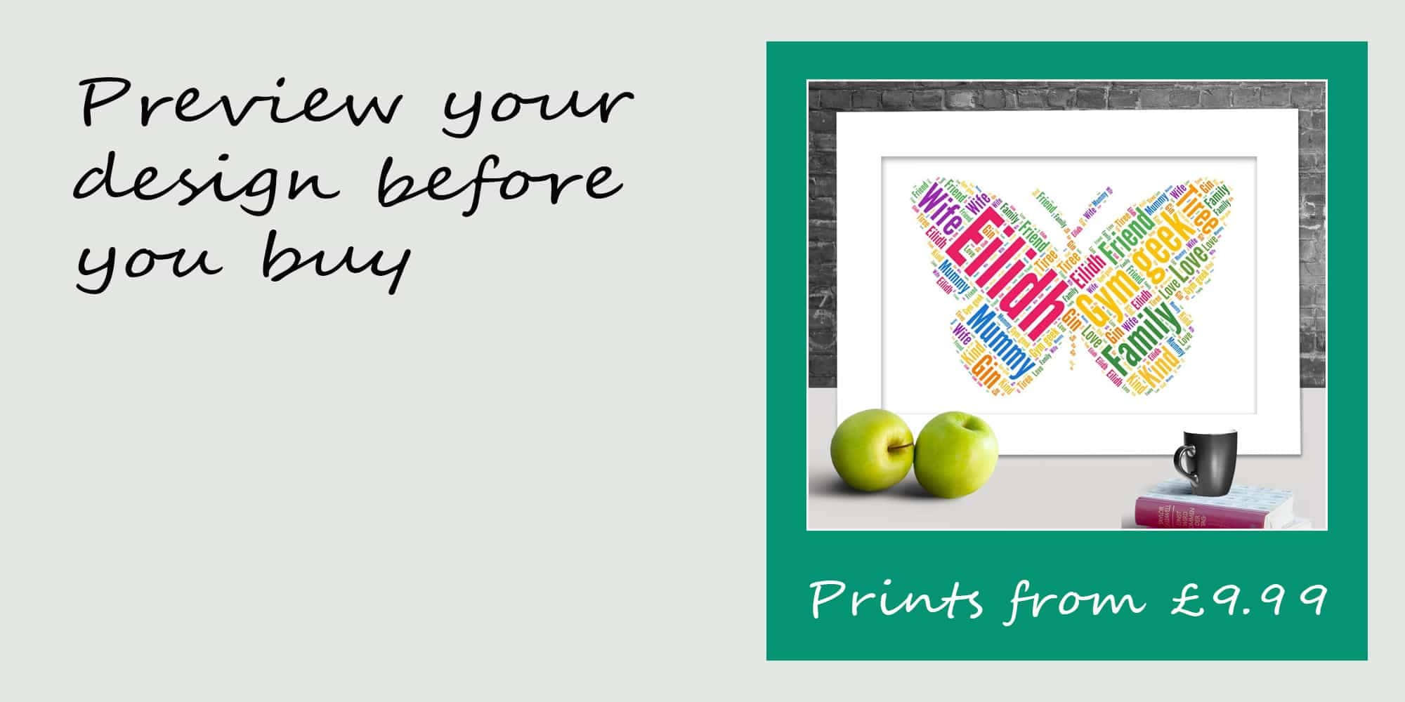 2 | Word Art Prints - Word Art App